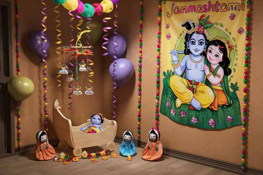 Easy Janmashtami Decoration Ideas for Your Home