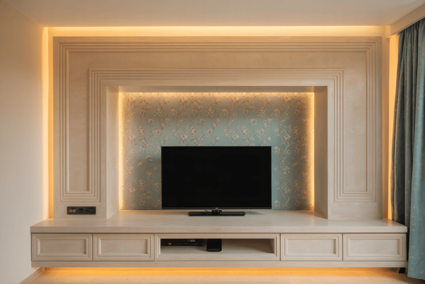 Compact TV Unit Design for Indian Homes