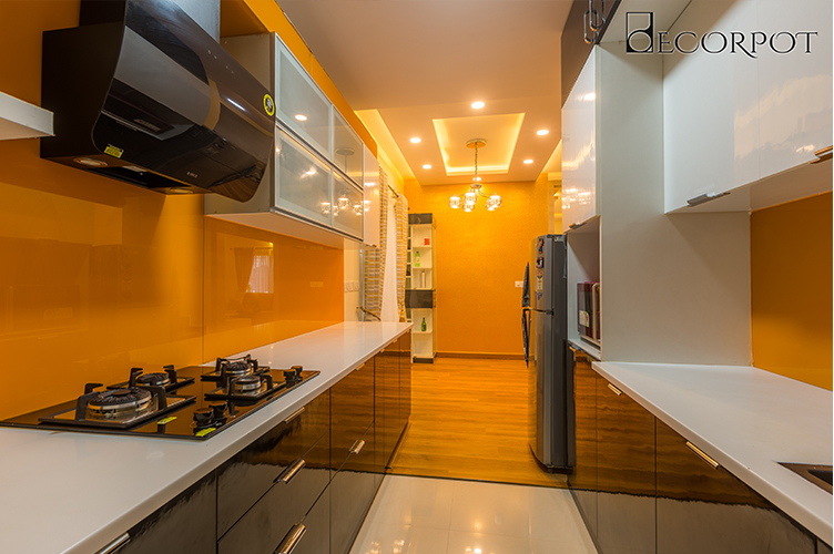 Parallel Modular Kitchen Designs - Decorpot