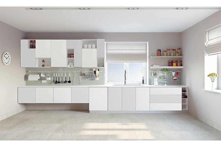 Straight Modular Kitchen Designs - Decorpot