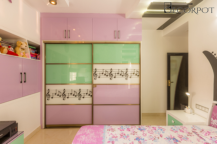 3BHK Interior Design HSR Layout Bangalore | Home Interiors - Decorpot